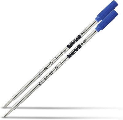 Cross 8511-2 Refills for Ballpoint Pens Medium Blue Ink 2/Pack (85112 ...