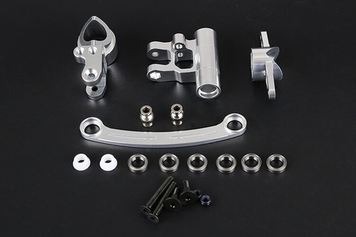 CNC Aluminum Complete Steering Servo Saver Kits for 1/5 Rovan Rofun LT ...