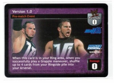 WWE Raw Deal Card: Version 1.0-- Matt Hardy | eBay