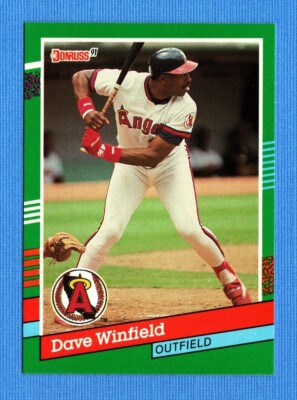 1991 Donruss #468 Dave Winfield Angels | eBay