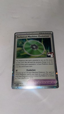 Technical Machine: Evolution 178/182 NM Play Stamp League Promo Pokémon ...