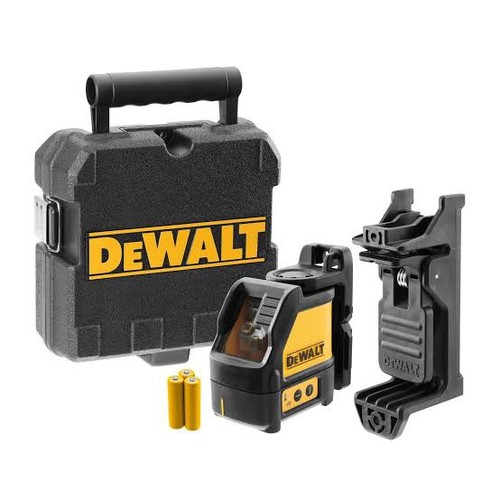 DEWALT DW088K 165 FT. RED SELF-LEVELING CROSS-LINE LASER LEVEL WITH ...