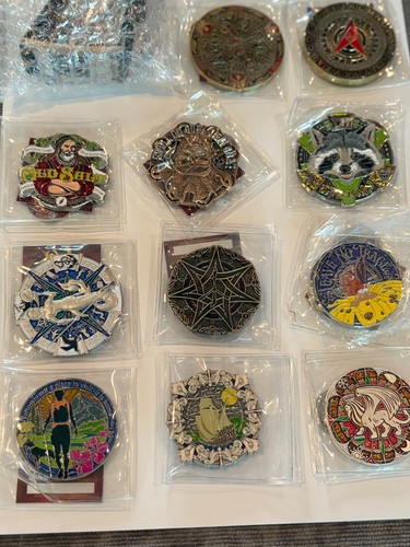COMPLETE SET OF 2019 GEOCOINCLUB GEOCOINS – 12 COINS AND PATHTAGS ...