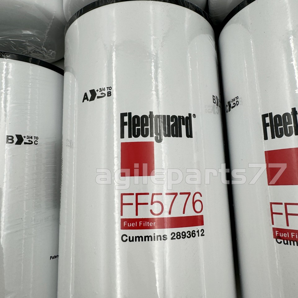 6PCS Fuel Filter FF5776 Fleetguard For Cummins ISX 2893612 New Free ...
