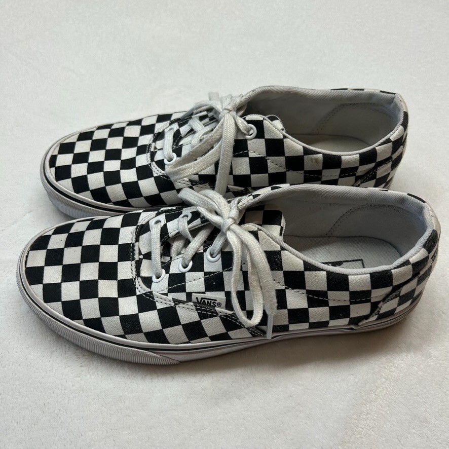 Vans Authentic Black & White checkered Size 9 Women US - Gem