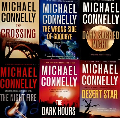 6 Recent Harry BOSCH Series Hardcover Books By Michael Connelly- Some ...