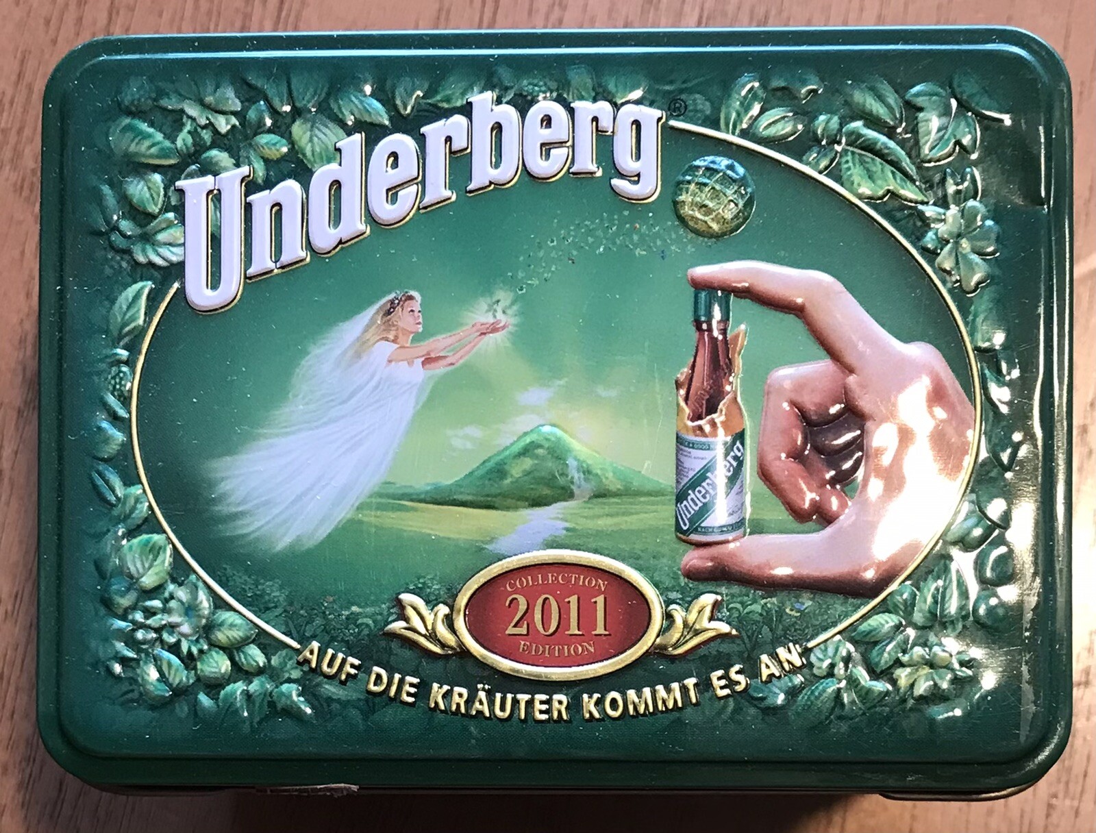 Underberg 2011 Collectors EMPTY Tin Pre-Owned Size 5x5x4 | eBay