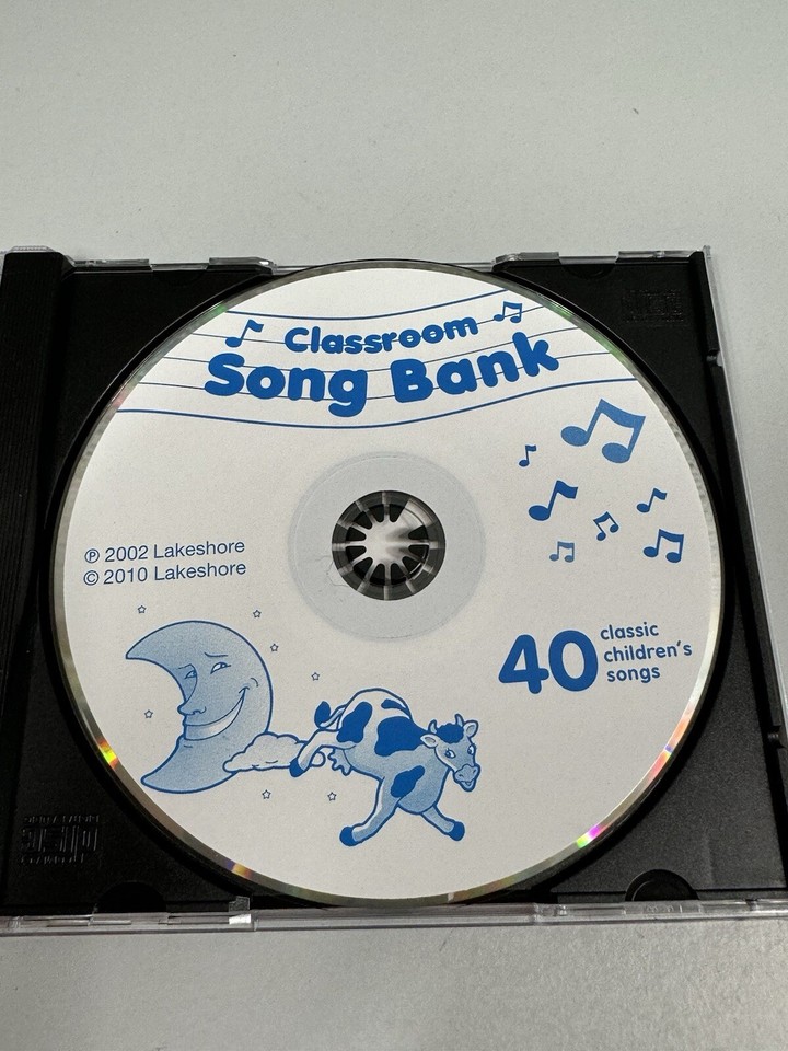 Rare hard to find Lakeshore Classroom Song Bank 40 Songs on CD. Very ...