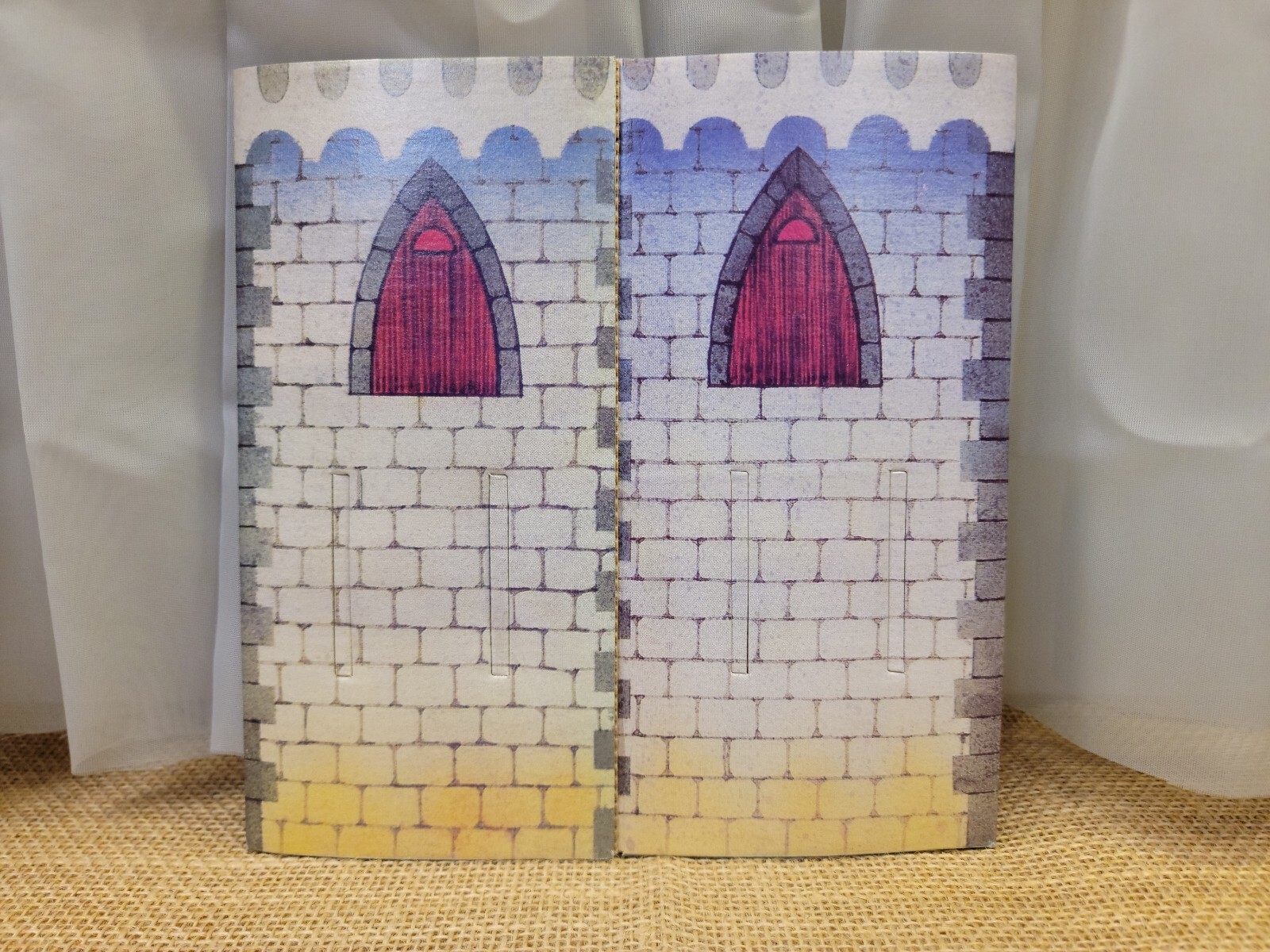 Marx Reissue Noble Knights Castle Cardboard Towers - Set of Four | eBay