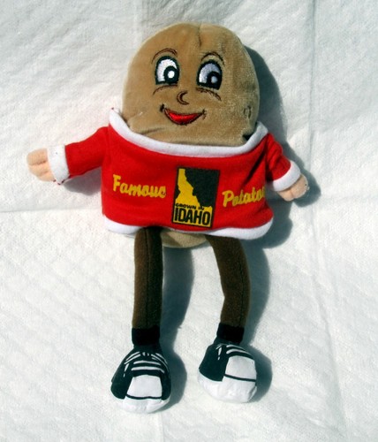 Spuddy Famous Idaho Potatoes Plush Promotional Stuffed Animal 2000 9 ...