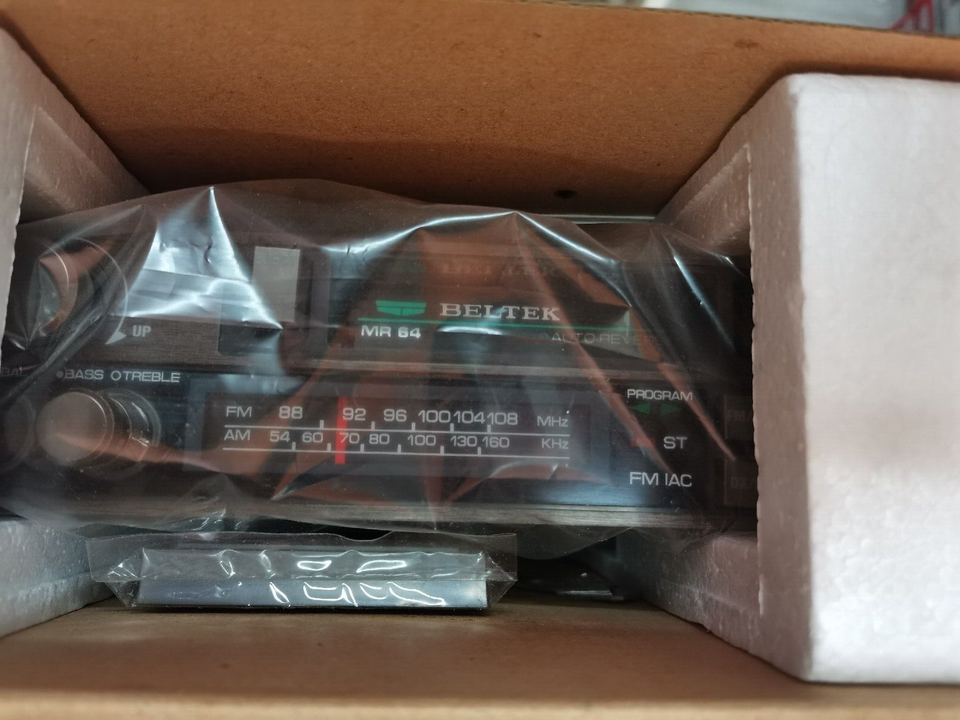 Vintage Radio Cassette BELTEK MR64 NIB | eBay