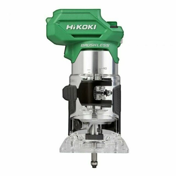 HiKOKI M1808DAJ2Z 18V Brushless 1/4" Router/Trimmer - Body Only for ...