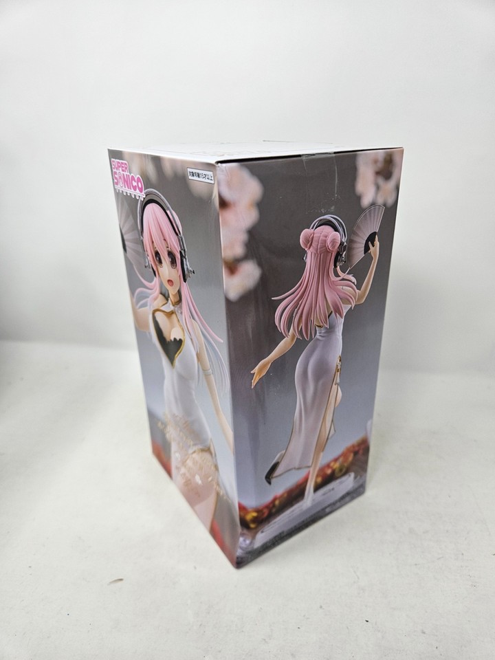 FuRyu Super Sonico Trio-Try-iT White China Dress Ver Prize Figure ...
