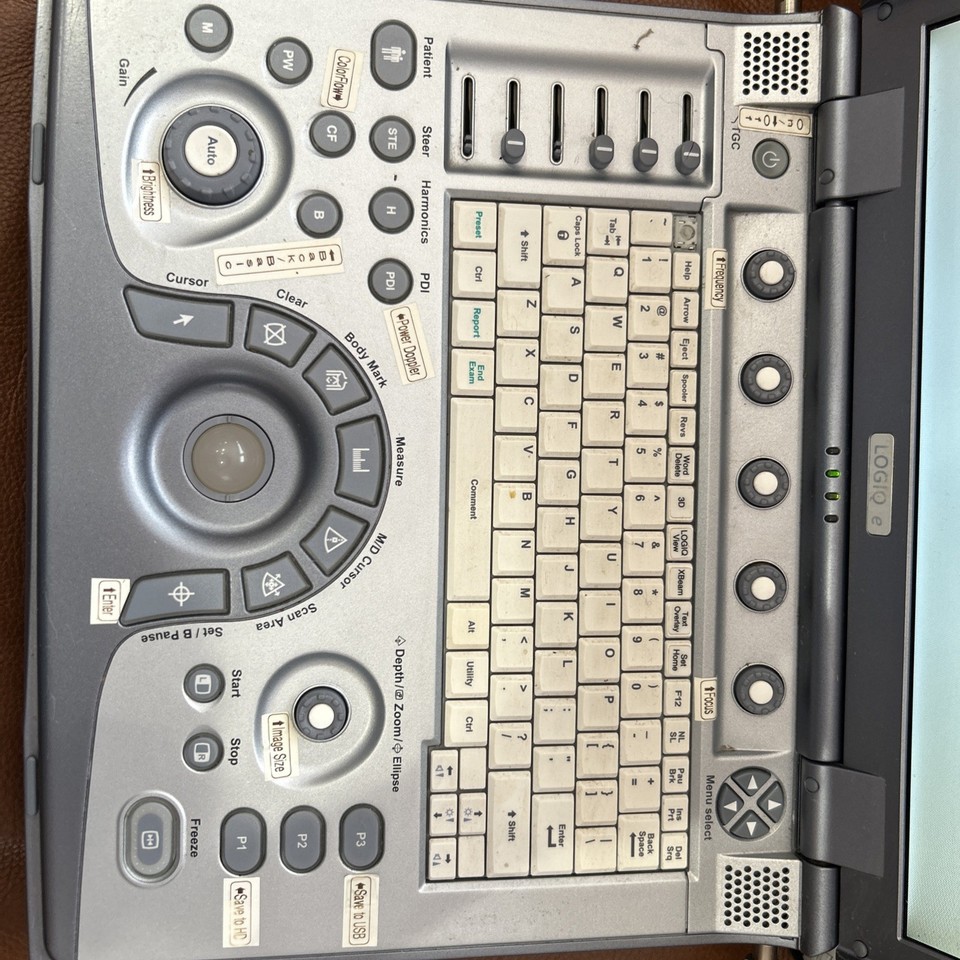 GE LOGIQ E Portable Ultrasound Machine Working Well | eBay