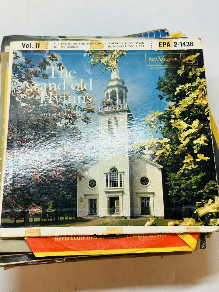 Record Lot 45RPM Vinyl Record Lot 30 Records Varied Condition And Genre ...