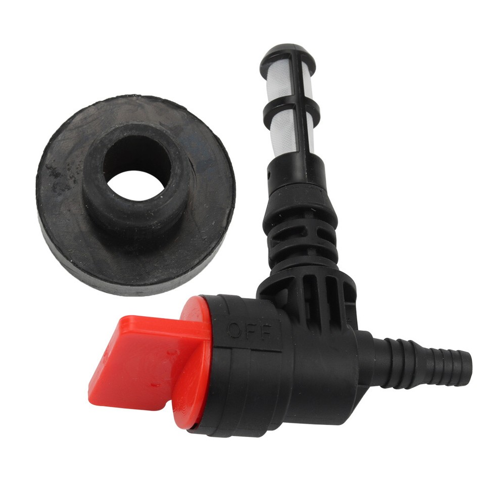 Fuel gas tank Grommet & Shut off valve For Generators Craftsman Coleman ...