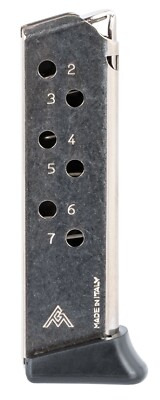 Mec-Gar fits Walther PPK/S .380 ACP 7-Rd Nickel Magazine with Finger ...