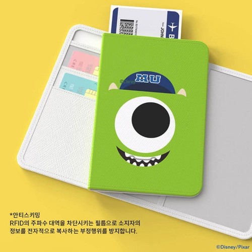 RFID Blocking Passport ID Card Case Cover Wallet Holder Disney Travel ...