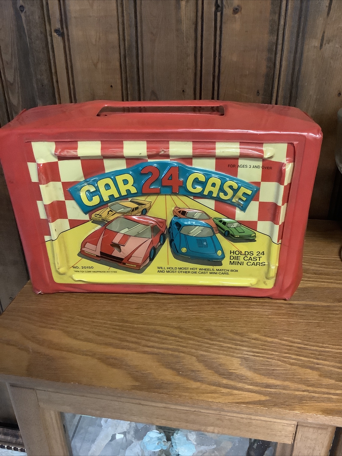 Vintage Tara Toy 24 Car Case # 20150 Hot Wheels Matchbox Die Cast ...