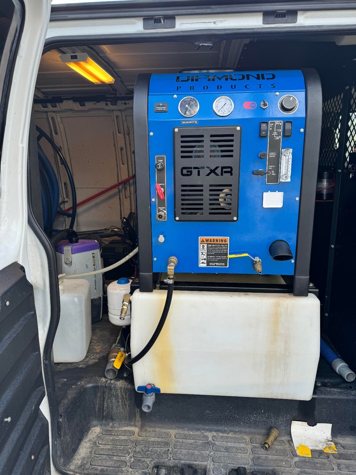 2007 CHEVY EXPRESS CARPET CLEANING VAN BLACK LOW HOURS ON EQUIPMENT | eBay