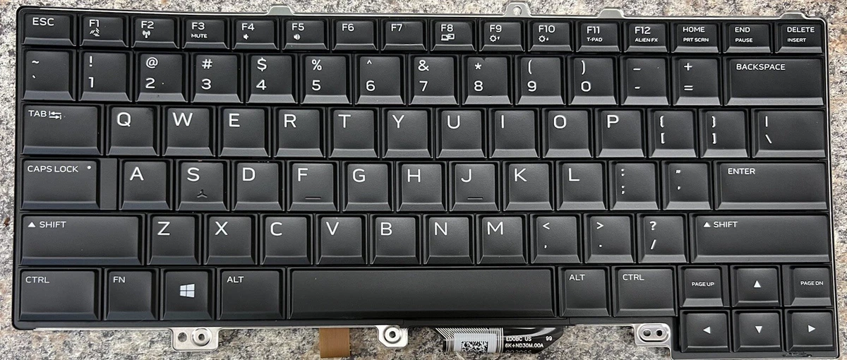 Alienware Laptop Keyboard