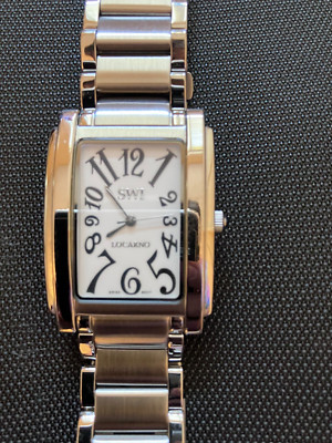 SWI / Swiss Watch International LOCARNO-BS124 Swiss Movement Tank Style ...