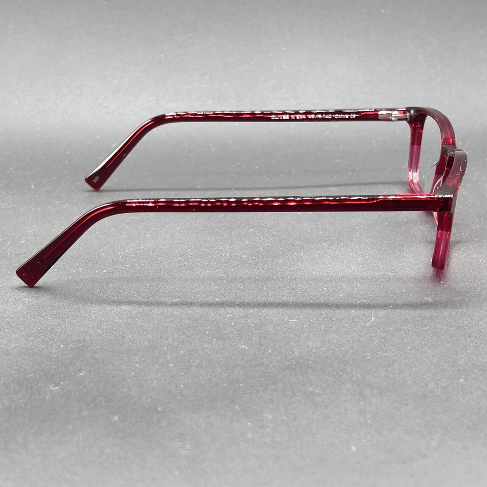 Warby Parker Oliver N 624 Eyeglasses Frame Red Berry Crystal 48-18-140 ...