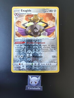 Carte Pokémon Exagide 135/192 Reverse EB02 Clash des Rebelles | eBay