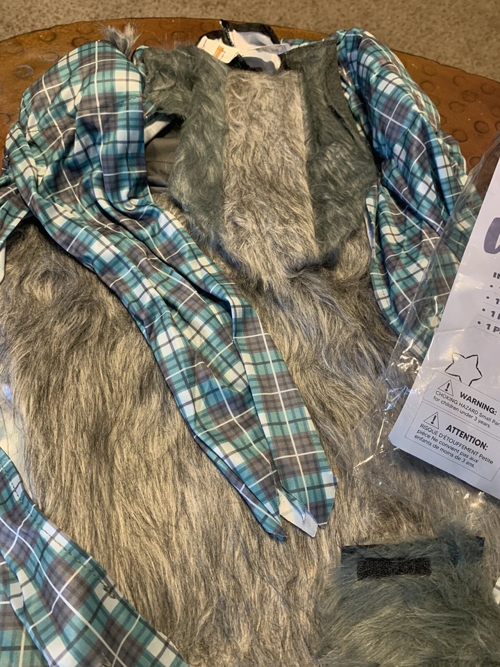 Boy Howling Werewolf Deluxe Costume with Mask Wolf Costume Kids | eBay