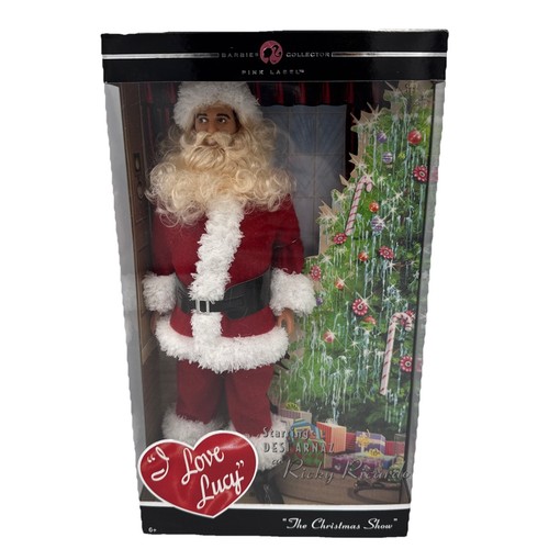 2008 I Love Lucy Ricky Ricardo Santa Claus Ken Doll - NRFB Pink Lable ...