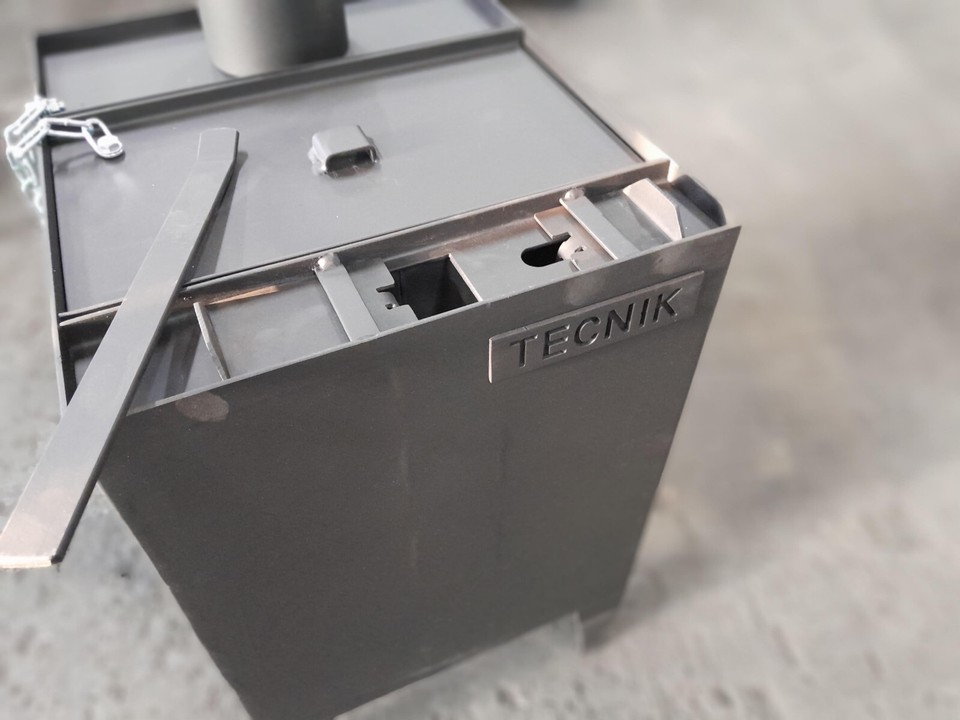 Tecnik 8kw. workshop wood burning stove. Cost £261.67 plus Vat | eBay UK