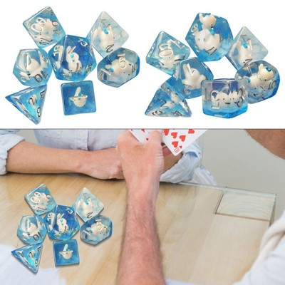 Board Game Game Accessory Animal Dolphin Dice Set Leisure Entertainment ...