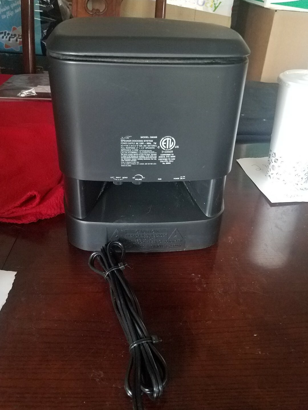 ilive Model S809B Docking Speaker -RARE-SHIPS N 24 HOURS | eBay