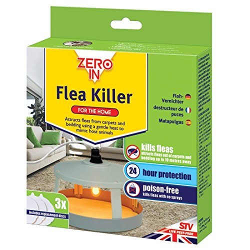 Zero In Flea Killer (Mains Powered, Effective Flea Killer for the Home ...