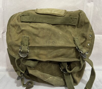 Vietnam Era US Army M1961 Canvas Field Butt Pack Olive Drab Green ...