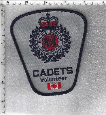 Edmonton Police Service Cadets Volunteer (Alberta, Canada) Shoulder ...