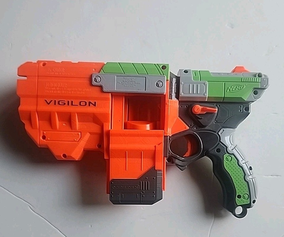 Nerf Vortex Vortex Vigilon Toy Foam Disc Blaster | eBay