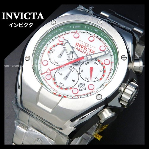 Racing Chronograph White Dial INVICTA Racing 47746 Invicta | eBay