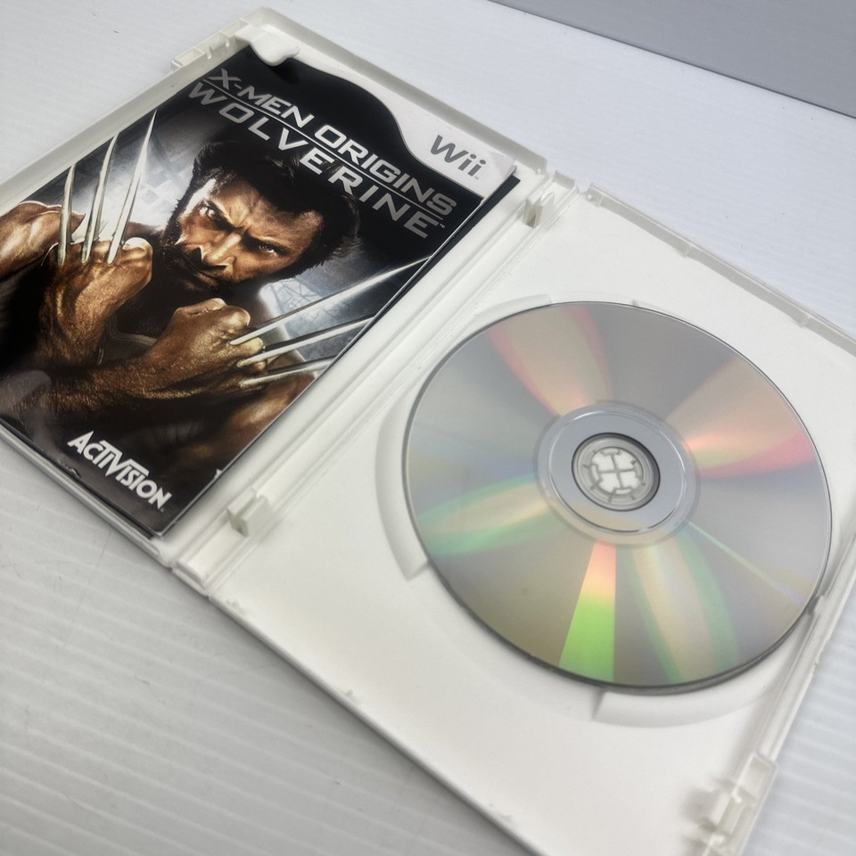 X-Men Origins Wolverine (M) Nintendo Wii Includes Manual Pal Oz Seller ...