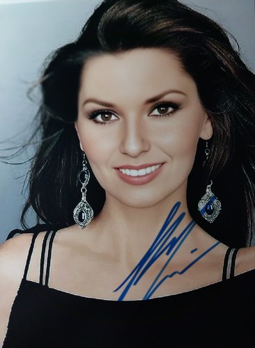 Shania Twain Hand Signed 8 X 10 Photo Original Matte Finish COA New | eBay