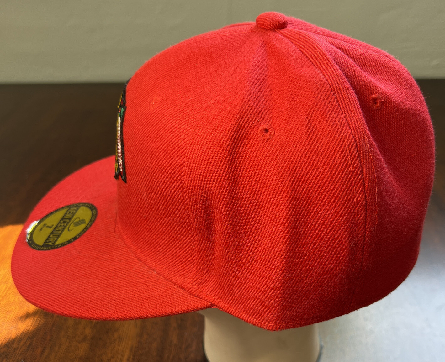 New Century Fifty Chicago Blackhawks Baseball Cap Red 7 57CM | eBay