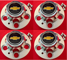 Set of 4 Chevy GM Rally Wheel Center Hub Caps & 15x7 15x8 for sale ...