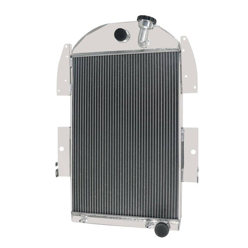 4 ROW ALUMINUM RADIATOR FOR 1934,35 1936 CHEVY MASTER / DELUXE / PICKUP ...