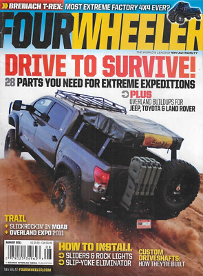 Four Wheeler Auto Magazine Extreme Expeditions Jeep Toyota Land Rover T ...