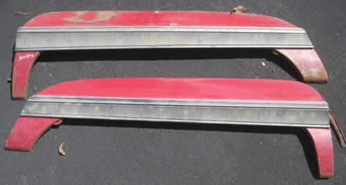 OEM 1967 Chrysler Newport Custom Fender skirts with moldings | eBay