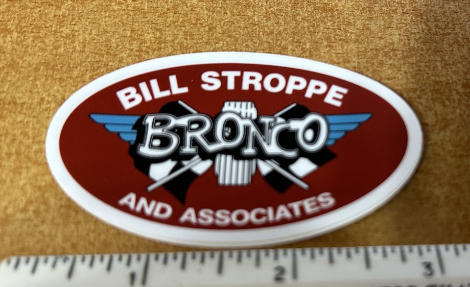 Baja Bronco Stroppe decals stickers 1966-1977 classic vintage racing ...