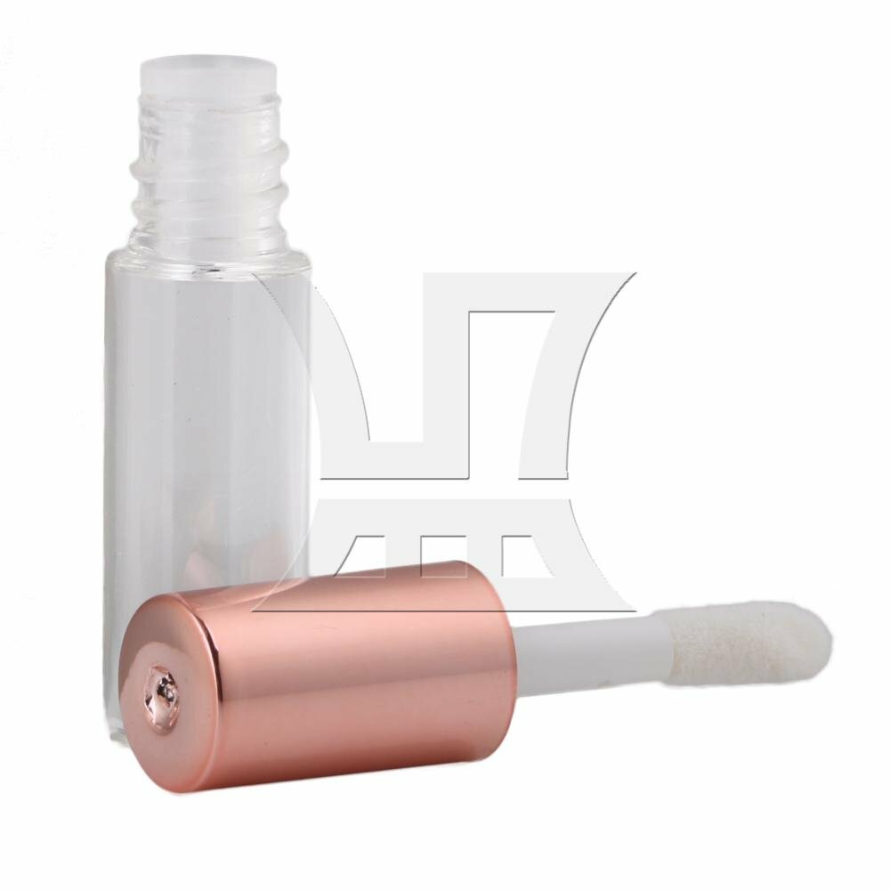 20Pcs 1.2ML Mini Empty Lip Gloss Tube Lip Balm Container with Rose Gold ...