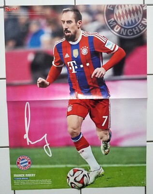 Bravo Sport POSTER Franck Ribery FC. Bayern München Bundesliga Fussball ...