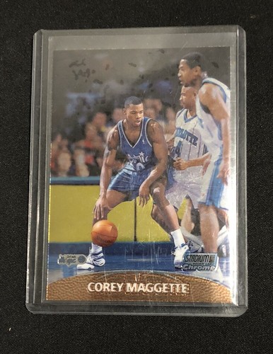1999-00 Stadium Club Chrome Magic Basketball Card 144 Corey Maggette ...