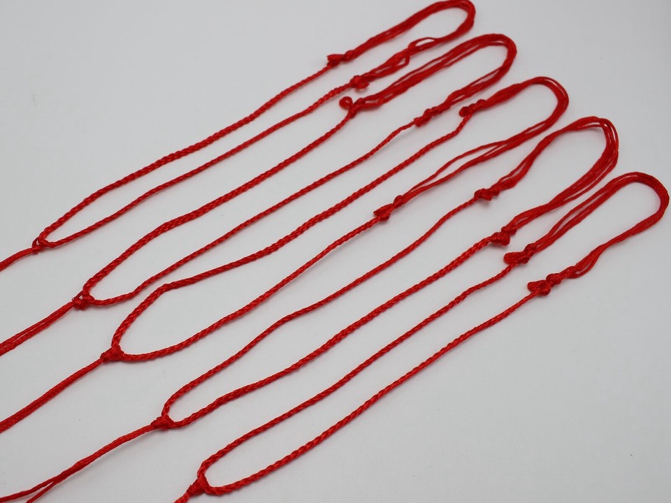 40pcs Chinese Silk Thread Hand Knotted Cord String Pendant Necklace ...